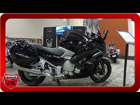 2017 Yamaha FJR1300 Raven Black Motorcycle Walkaround AIMExpo 2016 ...