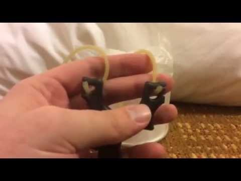 Slingshot BB shooting: hotel set-up - YouTube