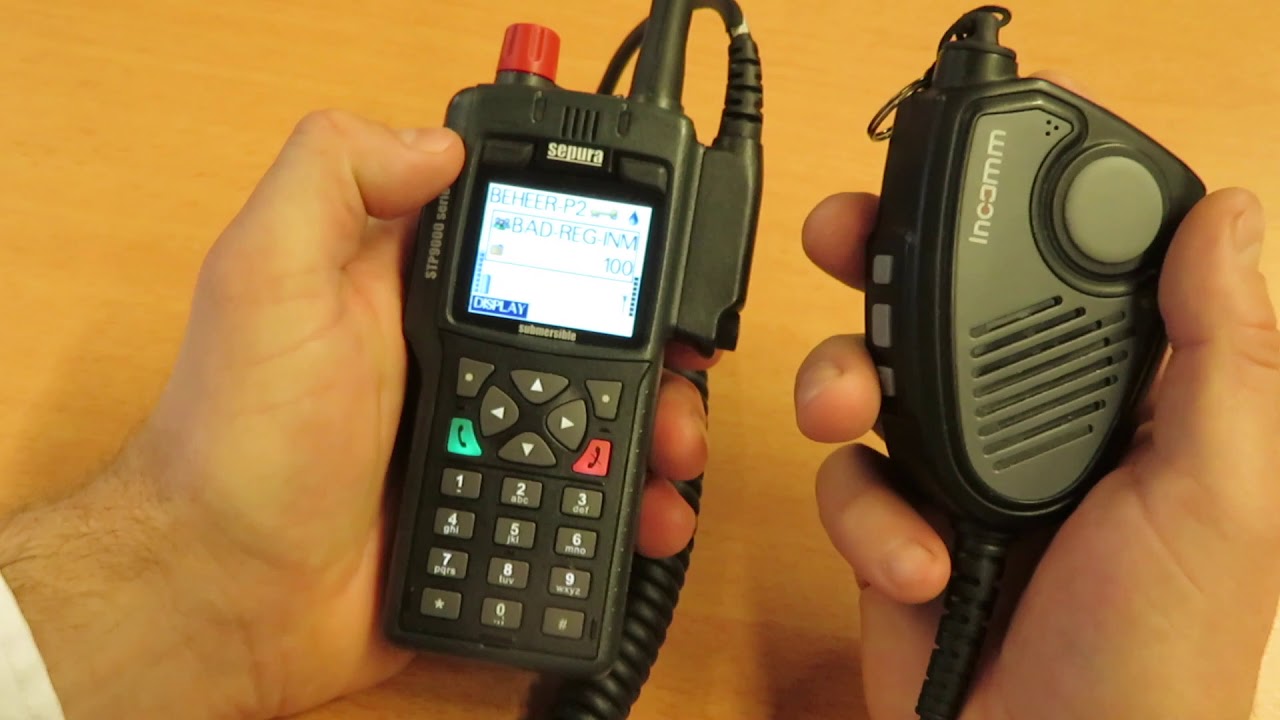 C2000 - schakelen naar gespreksgroepen - YouTube