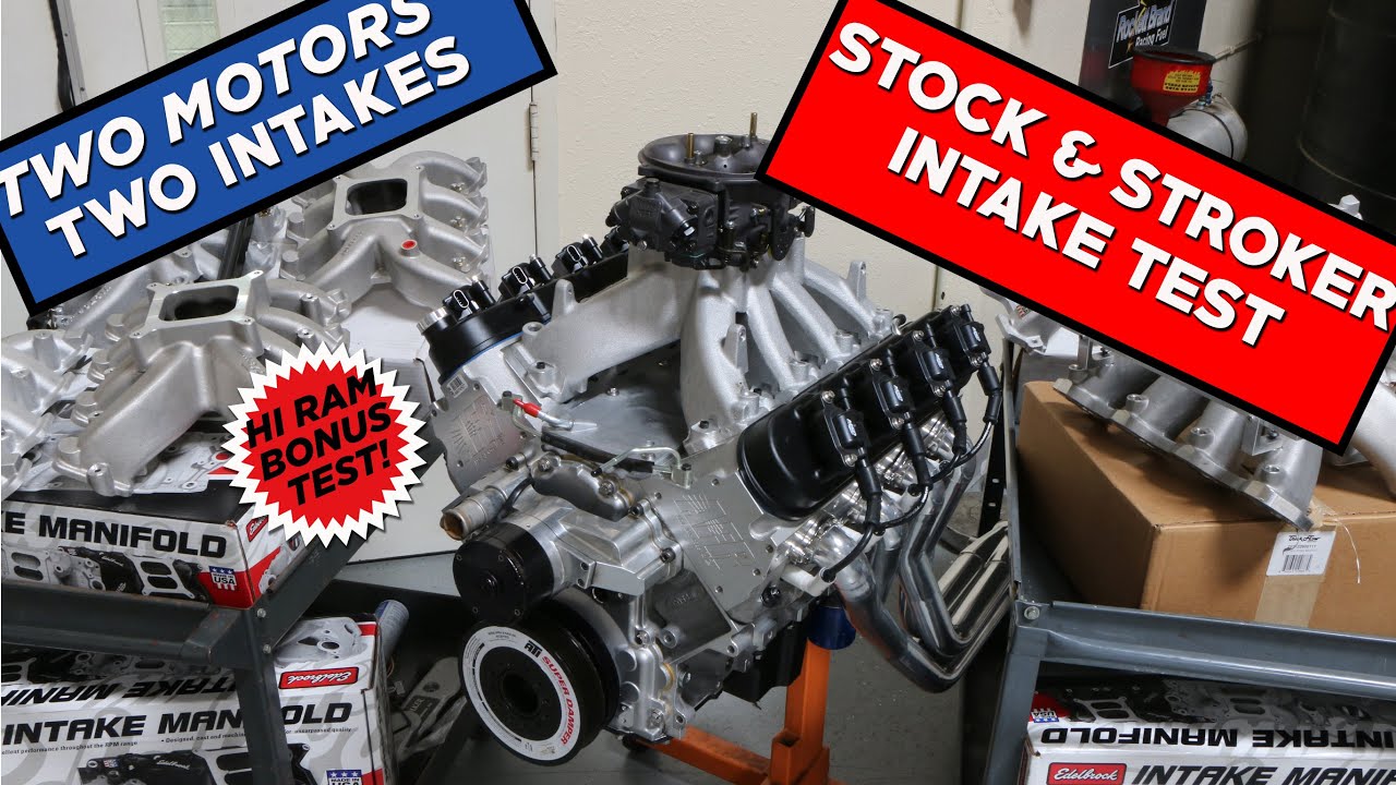 LS3 INTAKE TEST-STOCK VS SUPER VIC-DOUBLE TEST - YouTube