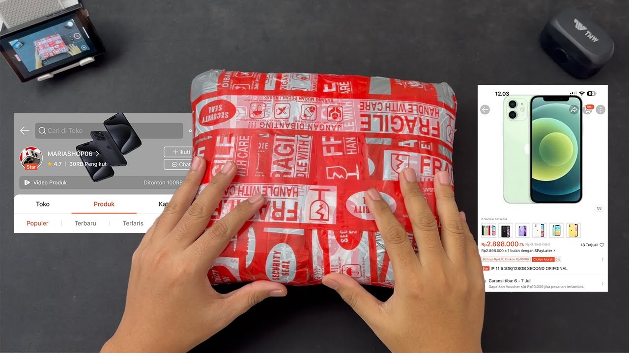 MariaShop06 | Unboxing 2 Unit iPhone 11 - YouTube