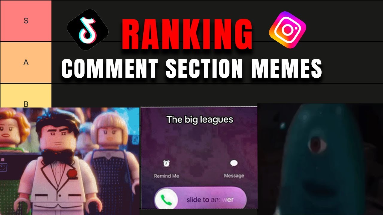 Ranking Comment Section Memes - YouTube