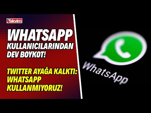 WhatsApp kullanıcılarından dev boykot! Twitter ayağa kalktı: WhatsApp kullanmıyoruz!