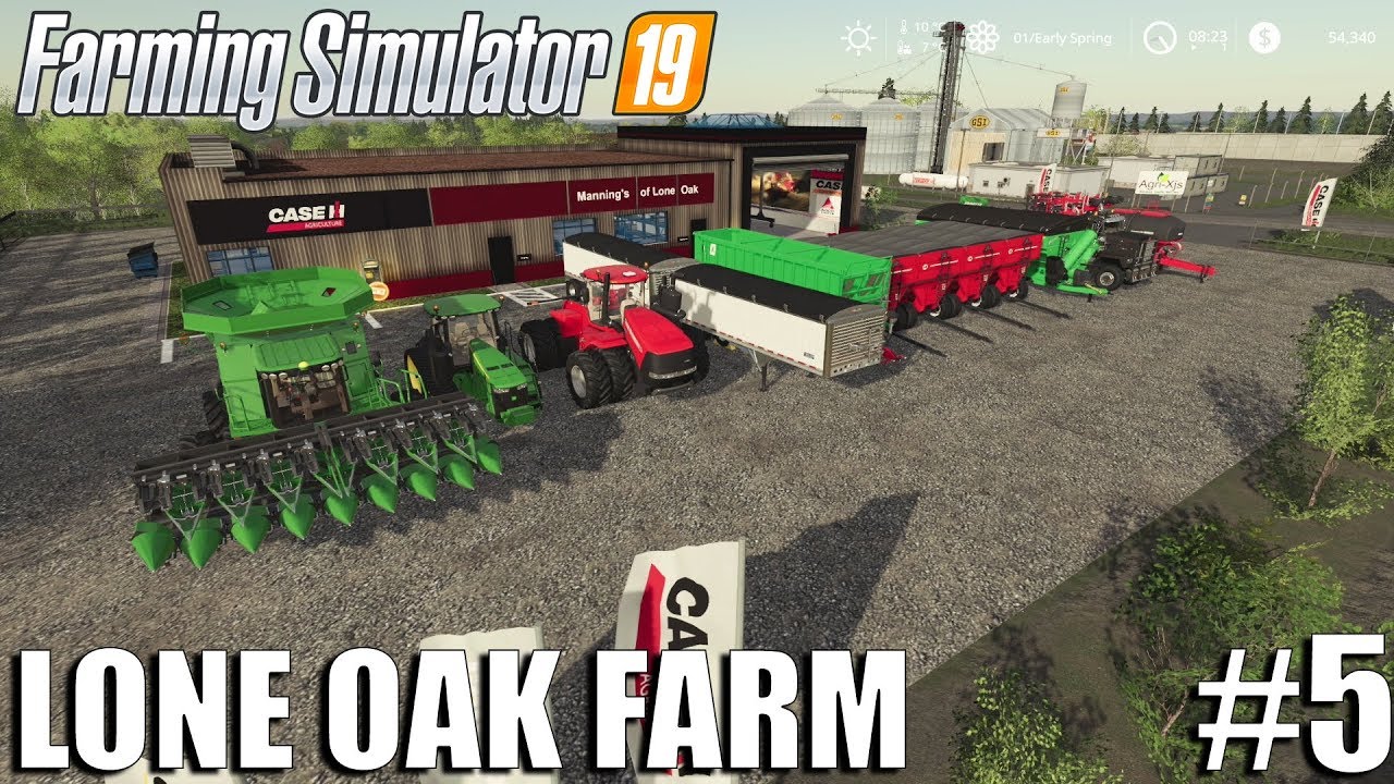 Lone Oak with SEASONS | FS19 Timelapse #5 | Farming Simulator 19 ...