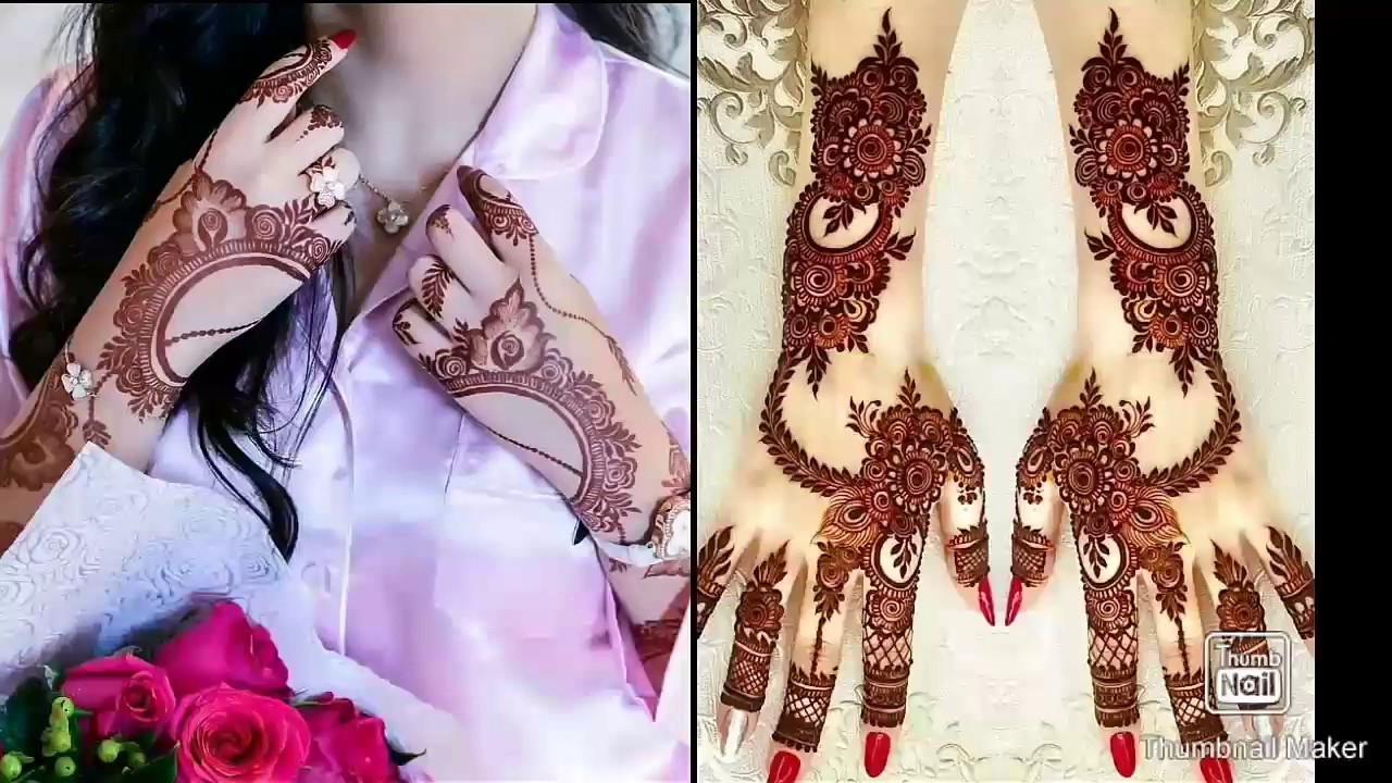 latest mandhi design and simple mandhi 2020 - YouTube