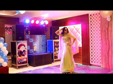 Farewell Party Dance: Girl's Energetic Performance on Haryanvi Song ...