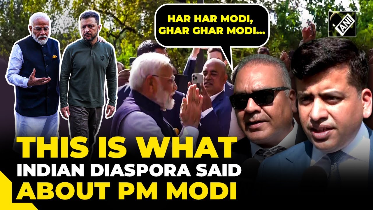 “Har Har Modi, Ghar Ghar Modi…” Indian diaspora elated as PM Modi ...
