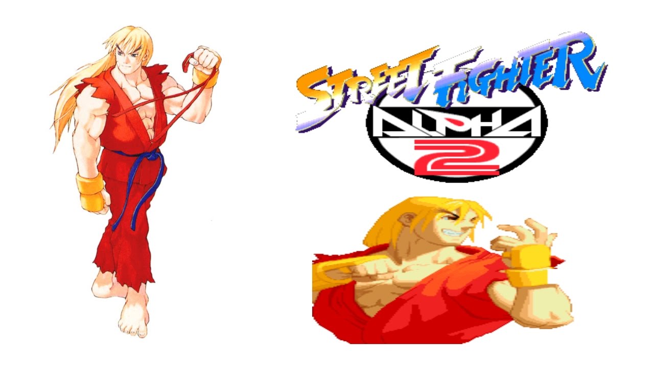 Street Fighter Alpha 2 - Ken playthrough - YouTube