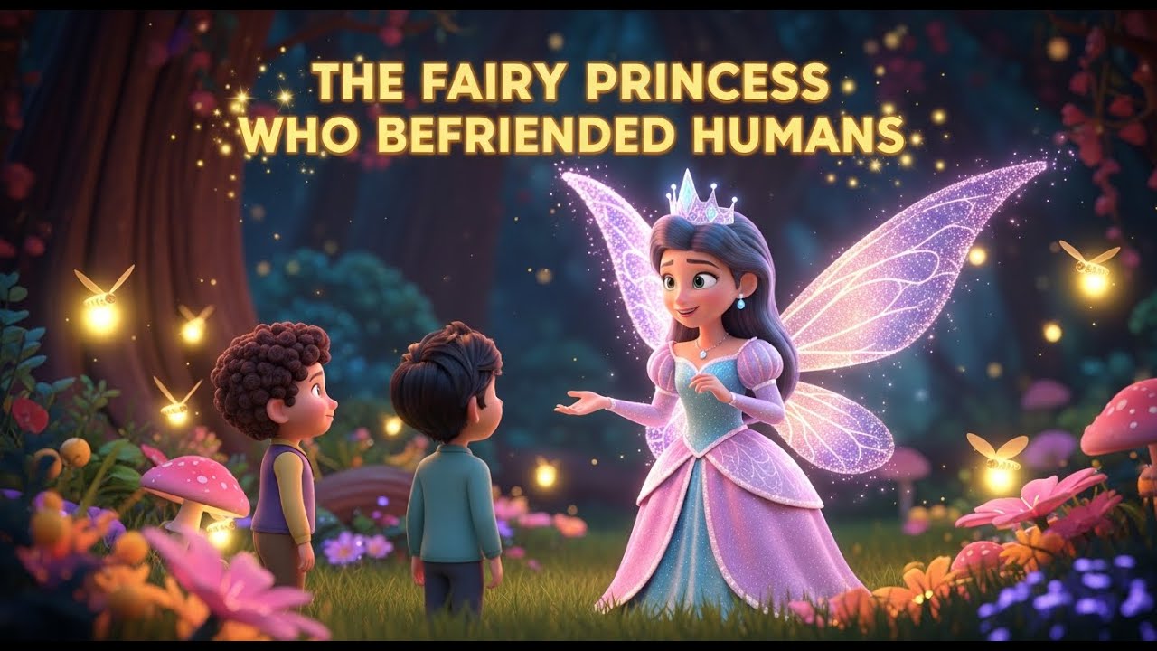 The Fairy Princess Who Befriended Humans | Magical Fairytale Story ...