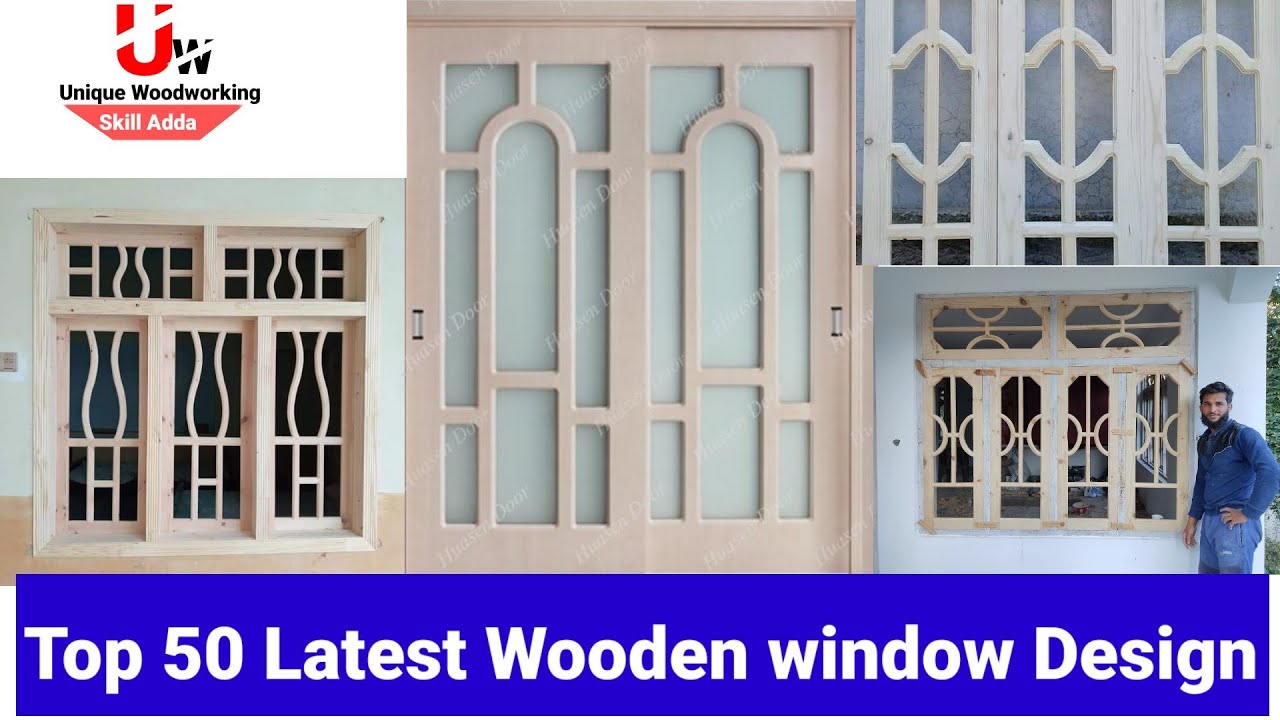 Top 50 latest wood window design idea 2022 | khidki ka design photos ...