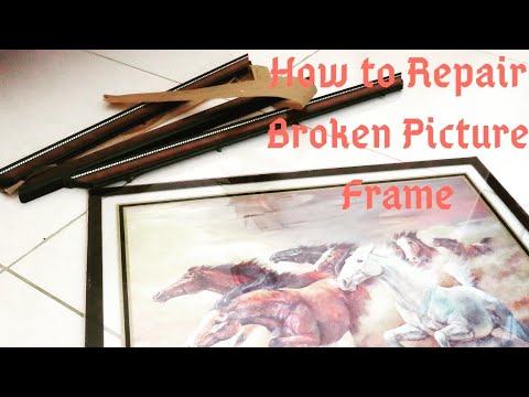 How to Repair Broken Picture Frame easily at home - YouTube