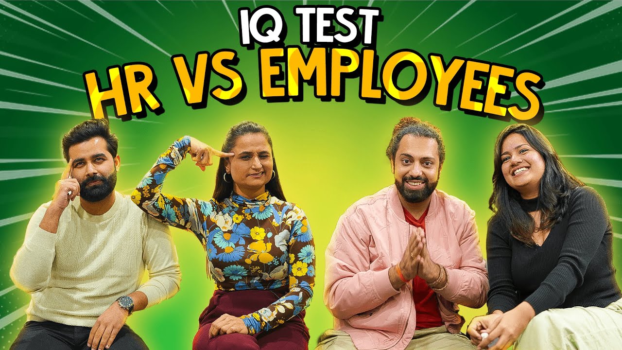 HR vs Employees: Who Has Better IQ? | Ok Tested - YouTube