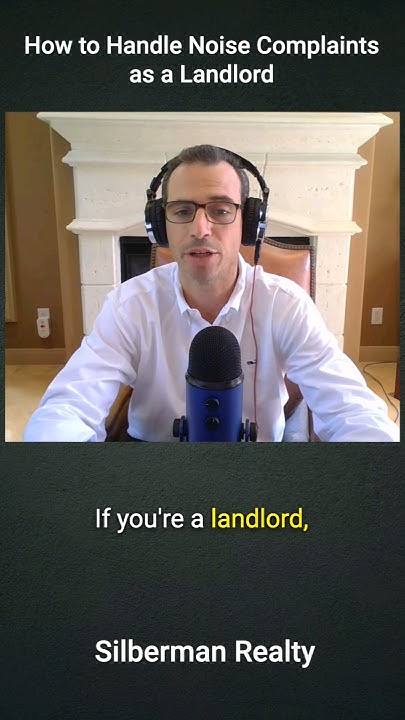How to Handle Noise Complaints as a Landlord? #PropertyManagement #NoiseComplaint #HOA #Landlord ...