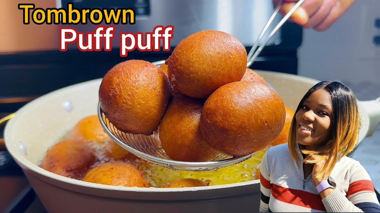 How to make authentic Ghana toogbei/ puff puff recipe/ bofrot ghana ...