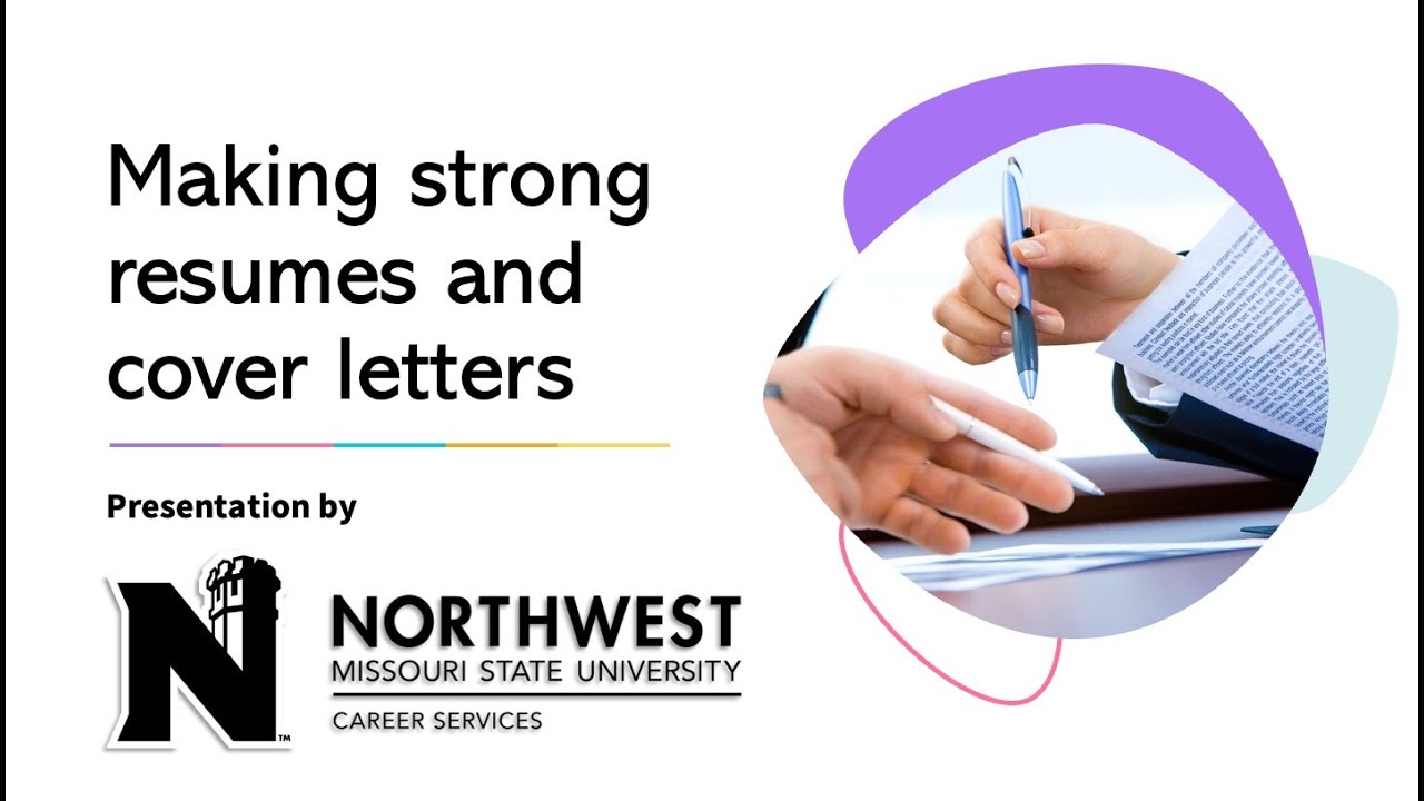 Resume and Cover Letter Presentation - YouTube