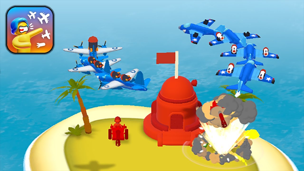 Aircraft Battle - Part 2 Stickman War Army - Gameplay Walkthrough - YouTube