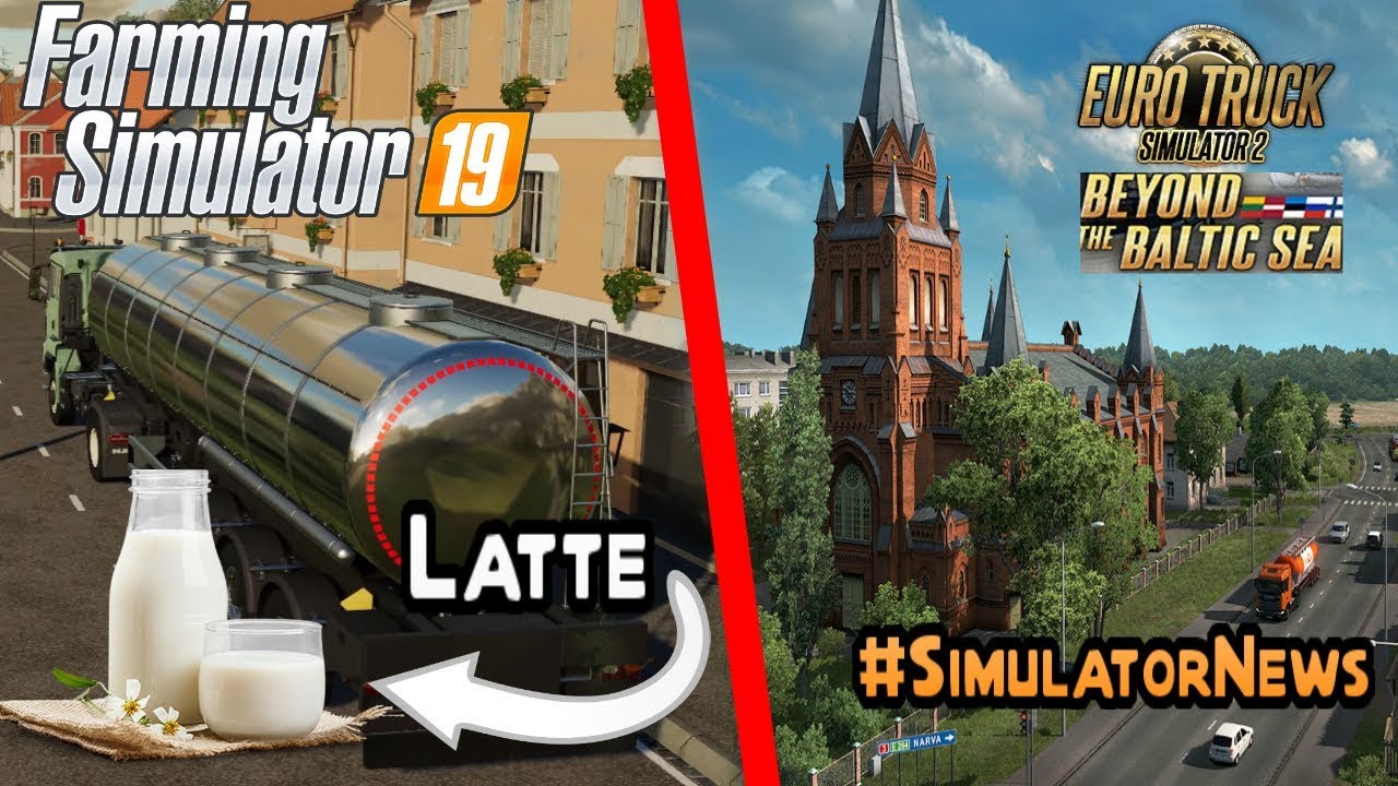 FACT SHEET, TRASPORTO LATTE SU FS19 E DLC BALTIC SEA DI ETS2! # ...