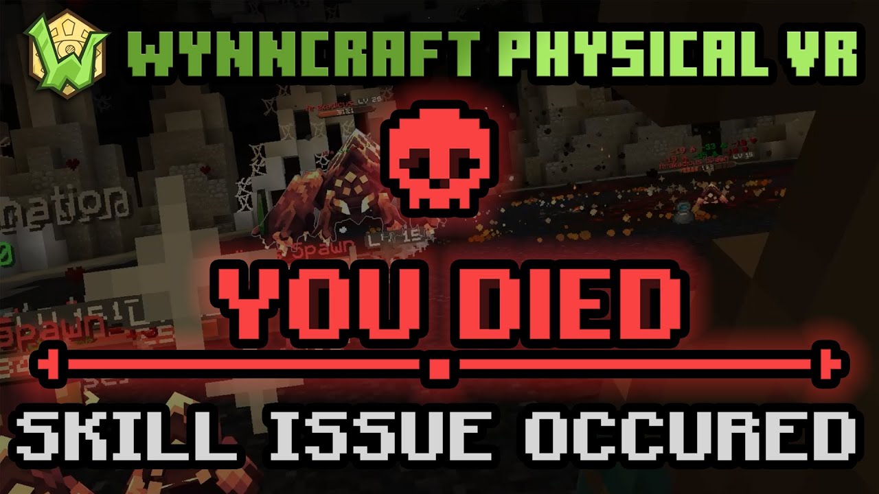 Wynncraft Rekindled in Physical VR is HARD - YouTube