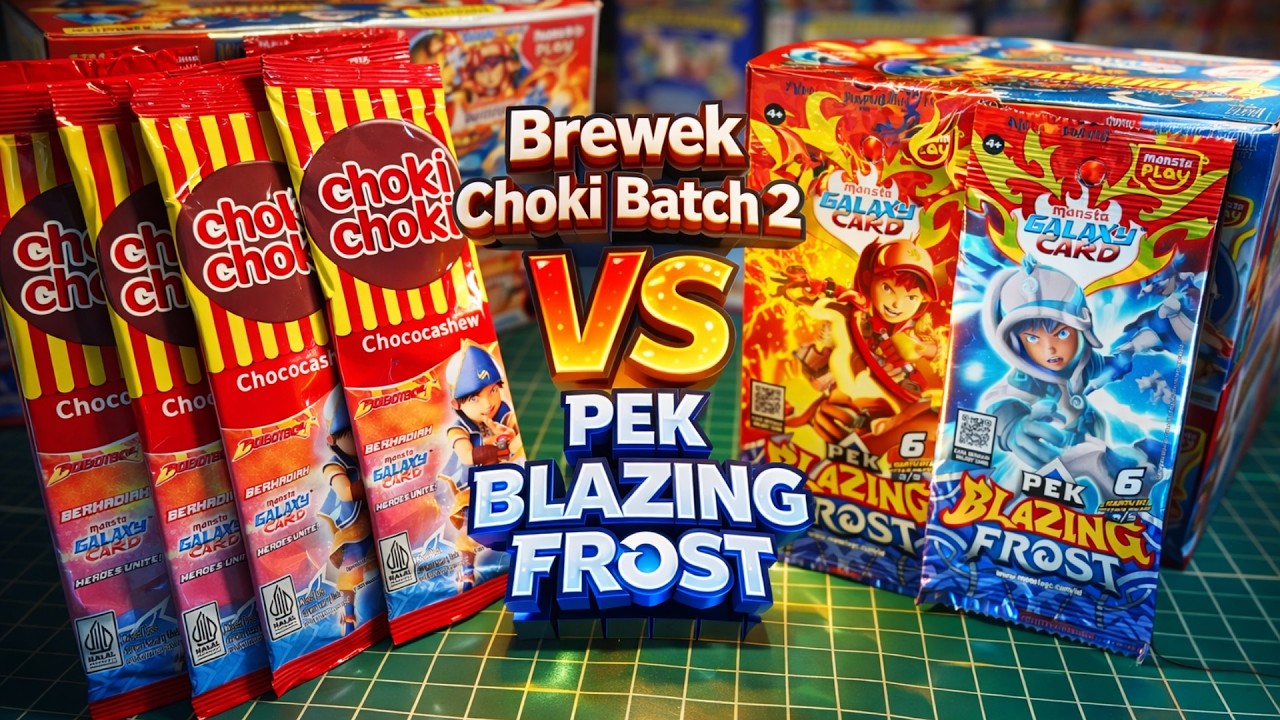 Aku Nyesel Unboxing Ini ️BREWEK Choki Choki BoBoiBoy Batch 2 vs PEK ...