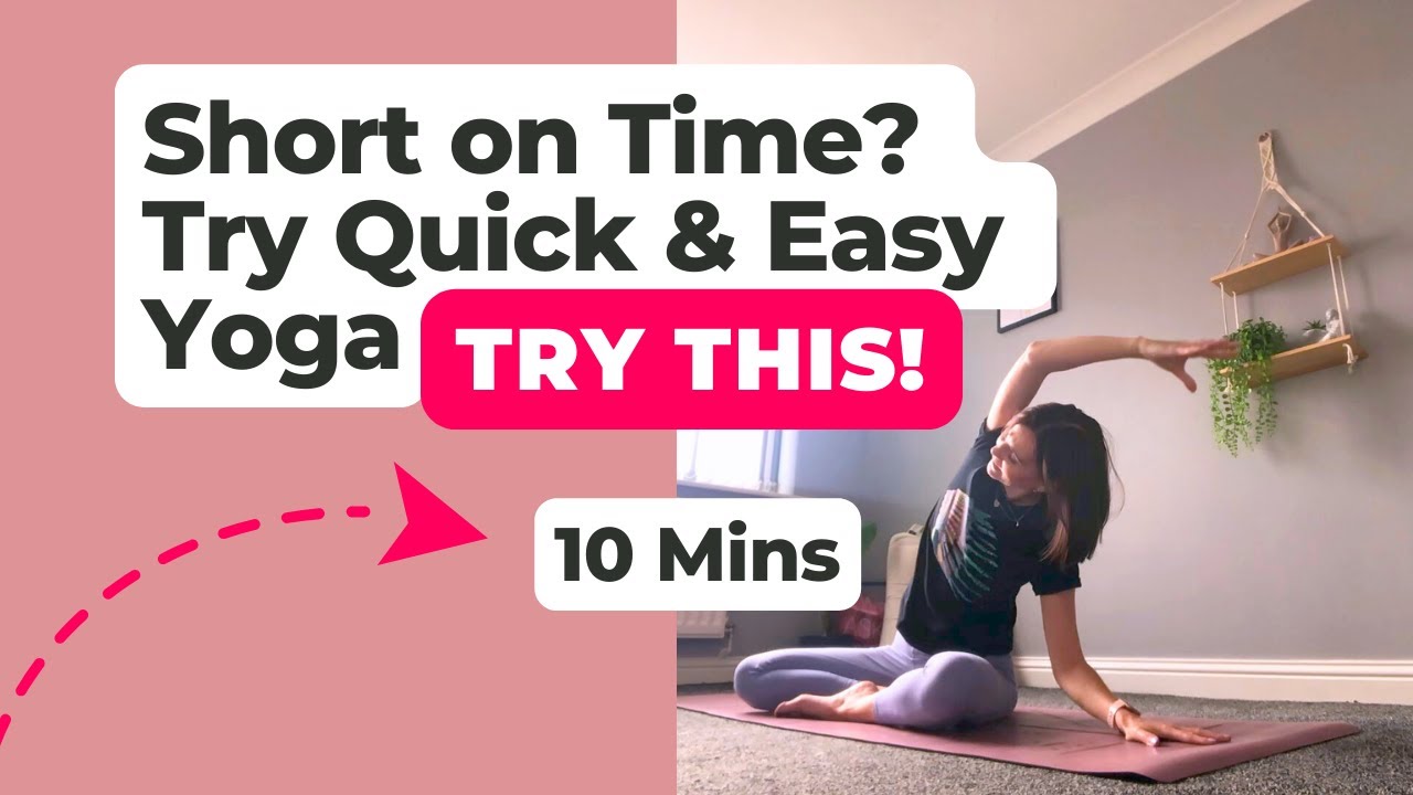 Quick Yoga Snack to Energise Your Day! - YouTube