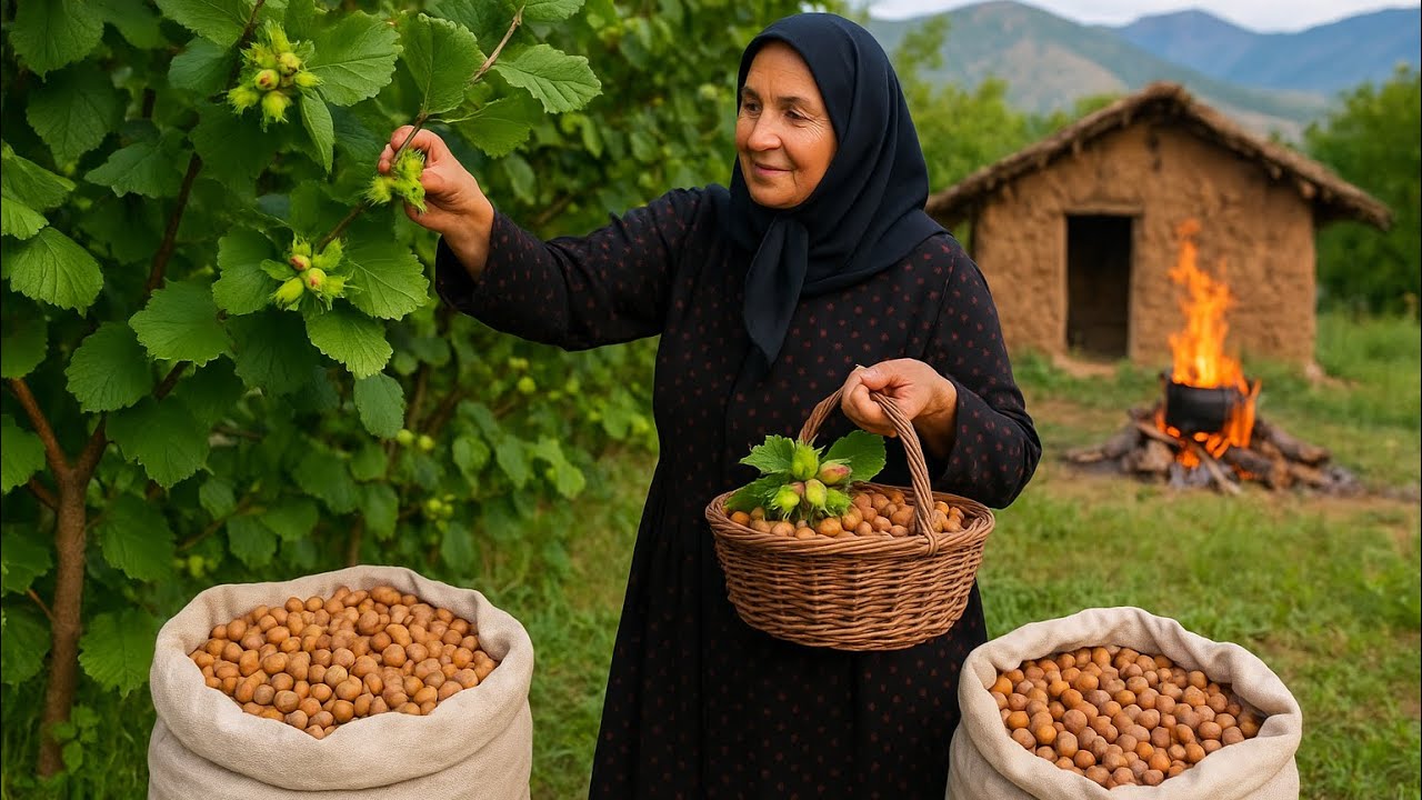 Life in the Village: Experiencing Hazelnut Harvest in the Mountains of ...