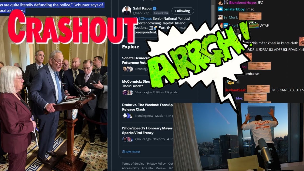 HasanAbi Crashes Out: Democrats Fumble Federal Response! - YouTube