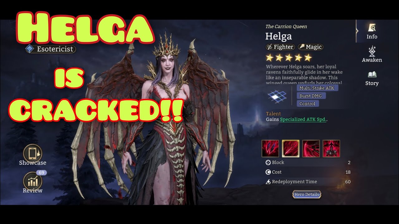 Watcher of Realms Helga the Styx Queen is Coming Tomorrow 🙌 and She's ...