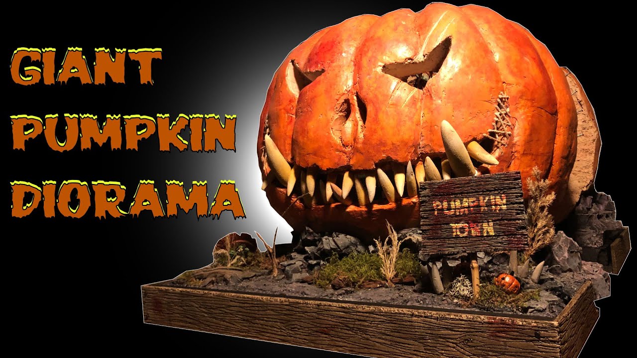 EPIC PUMPKIN WARHAMMER DIORAMA ! - YouTube