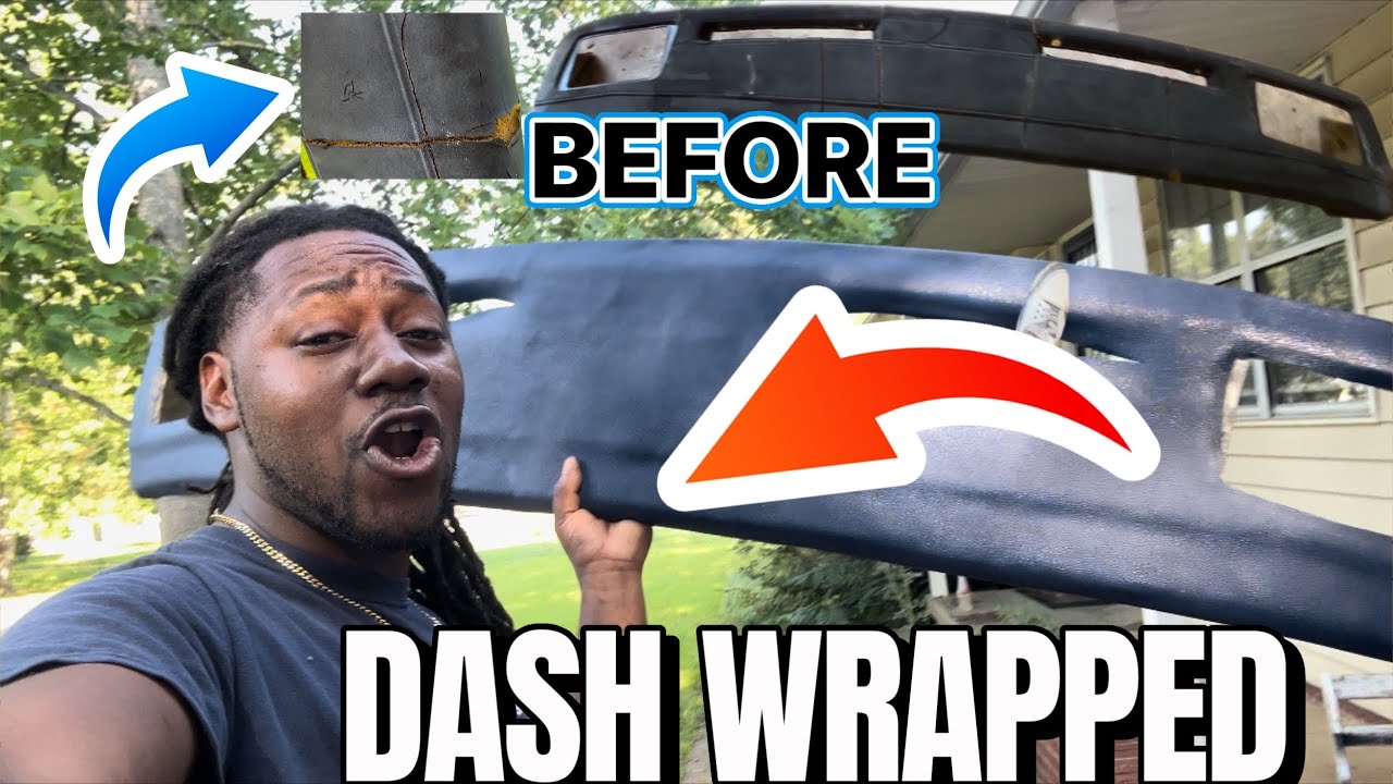 I WRAPPED A BOX CHEVY DASH! I ENDED UP REDOING IT BECAUSE I DIDNT LIKE ...