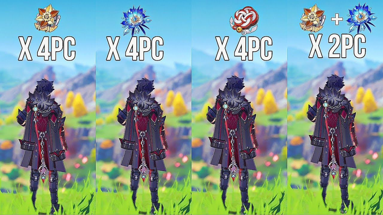 Wriothesley Artifact's Comparison!! Which Set is Best For Wriothesley ...