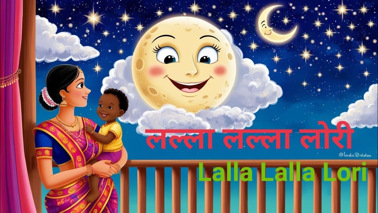 Lalla Lalla Lori Kids Rhyme, Hindi Rhyme, Nursery Rhymes, Lalla Lalla ...