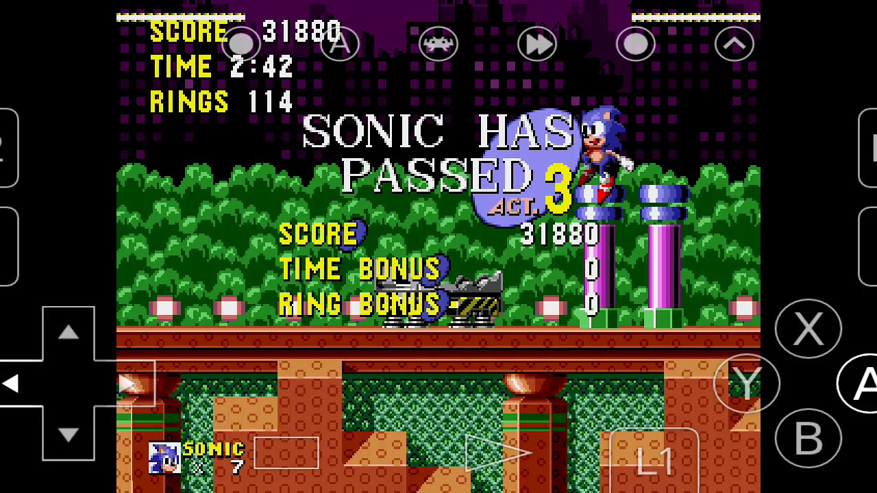 sonic 1 beta remake by ice's rom hack part 3 - YouTube