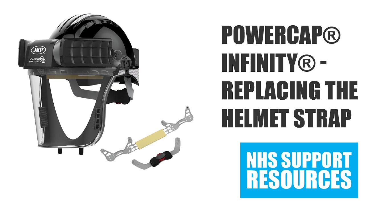 PowerCap® Infinity® - Replacing The Helmet Strap - YouTube