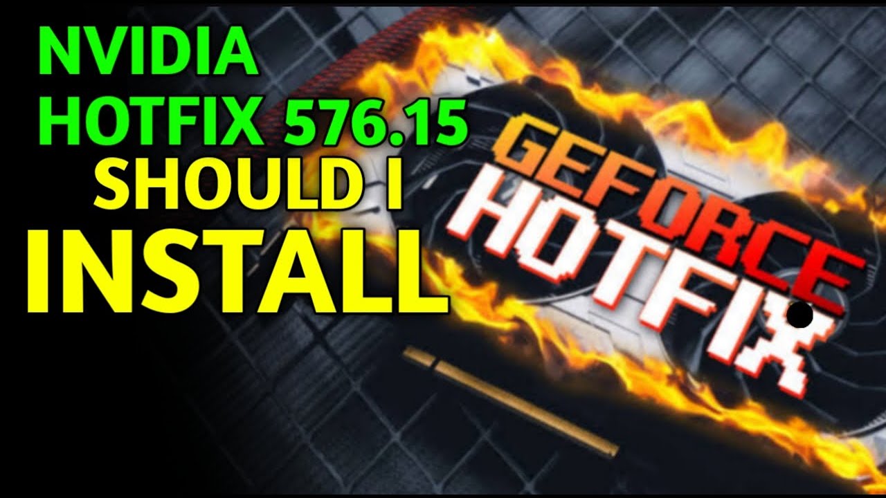 NVIDIA's Latest Hotfix Driver: Fixes for RTX 50 Series GPUs | Nvidia ...