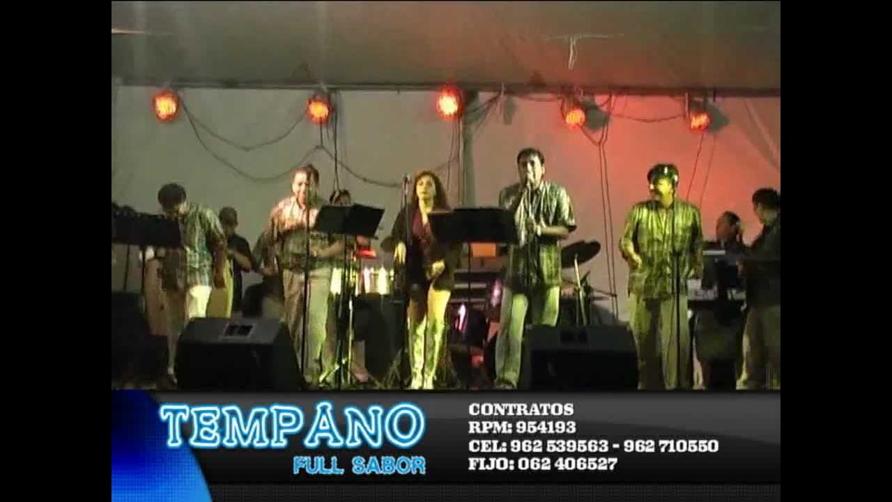 NO QUIERO QUE VUELVAS A LLORAR - GRUPO TEMPANO (VIDEOCLIP OFICIAL ...