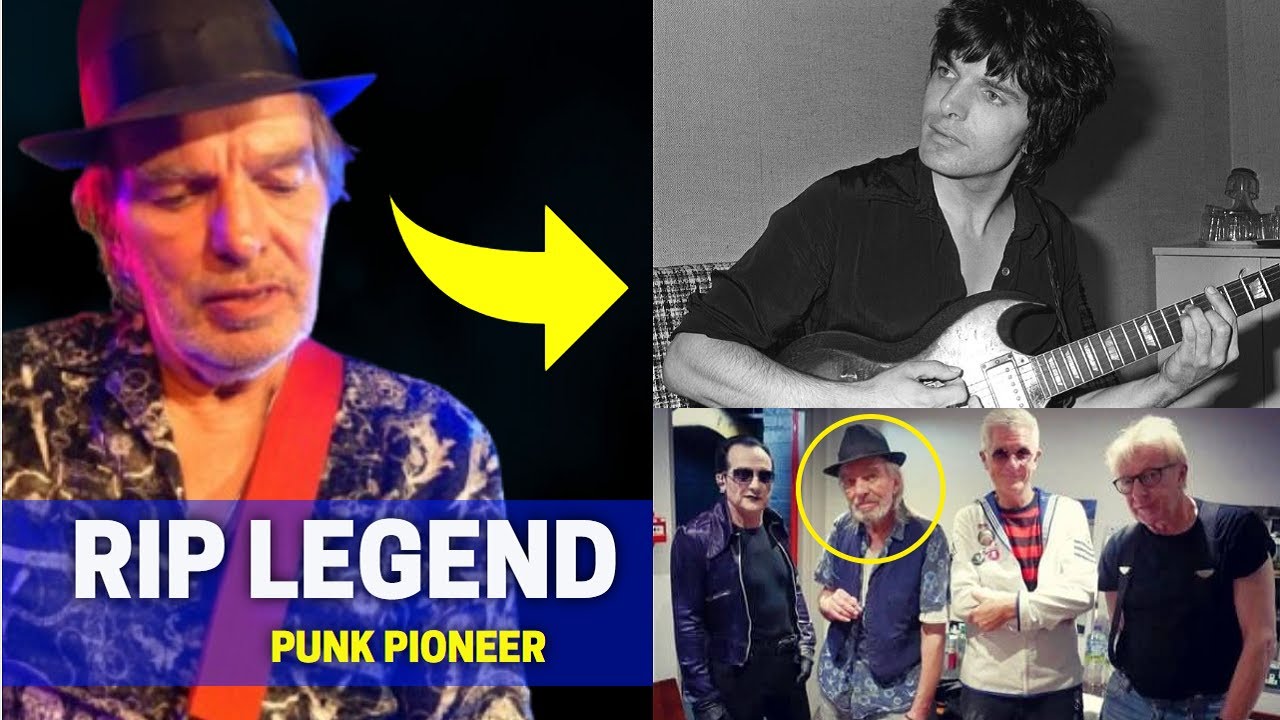 Remembering Brian James | Brian James Dead at 70 | The Damned Guitarist ...