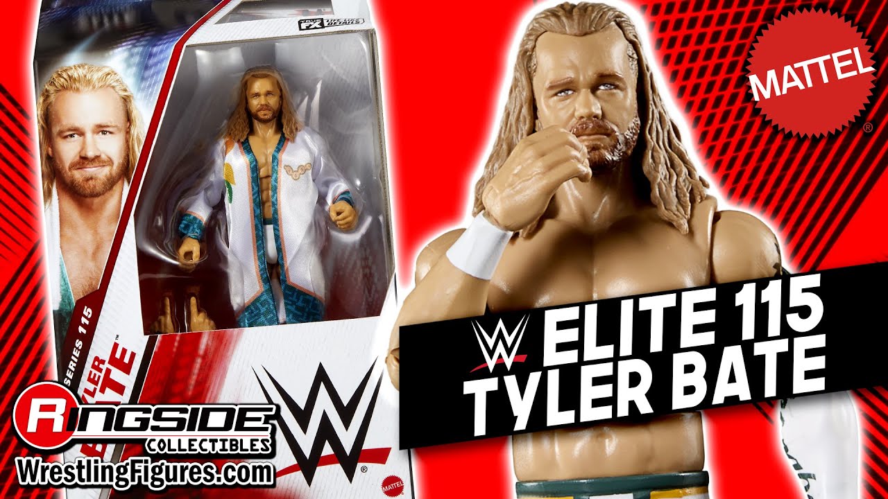WWE Figure Insider: Tyler Bate - Mattel WWE Elite 115 Wrestling Action ...
