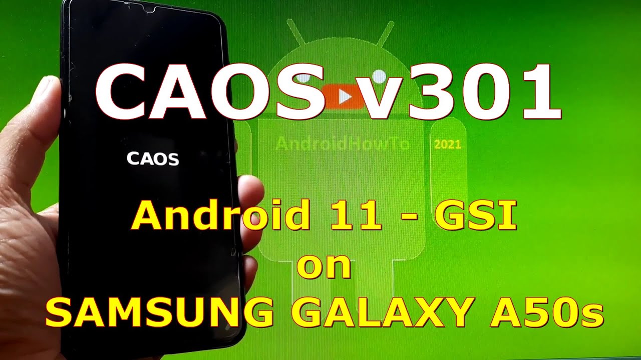 CAOS v301 Android 11 for Samsung Galaxy A50s Update: 210307 - YouTube
