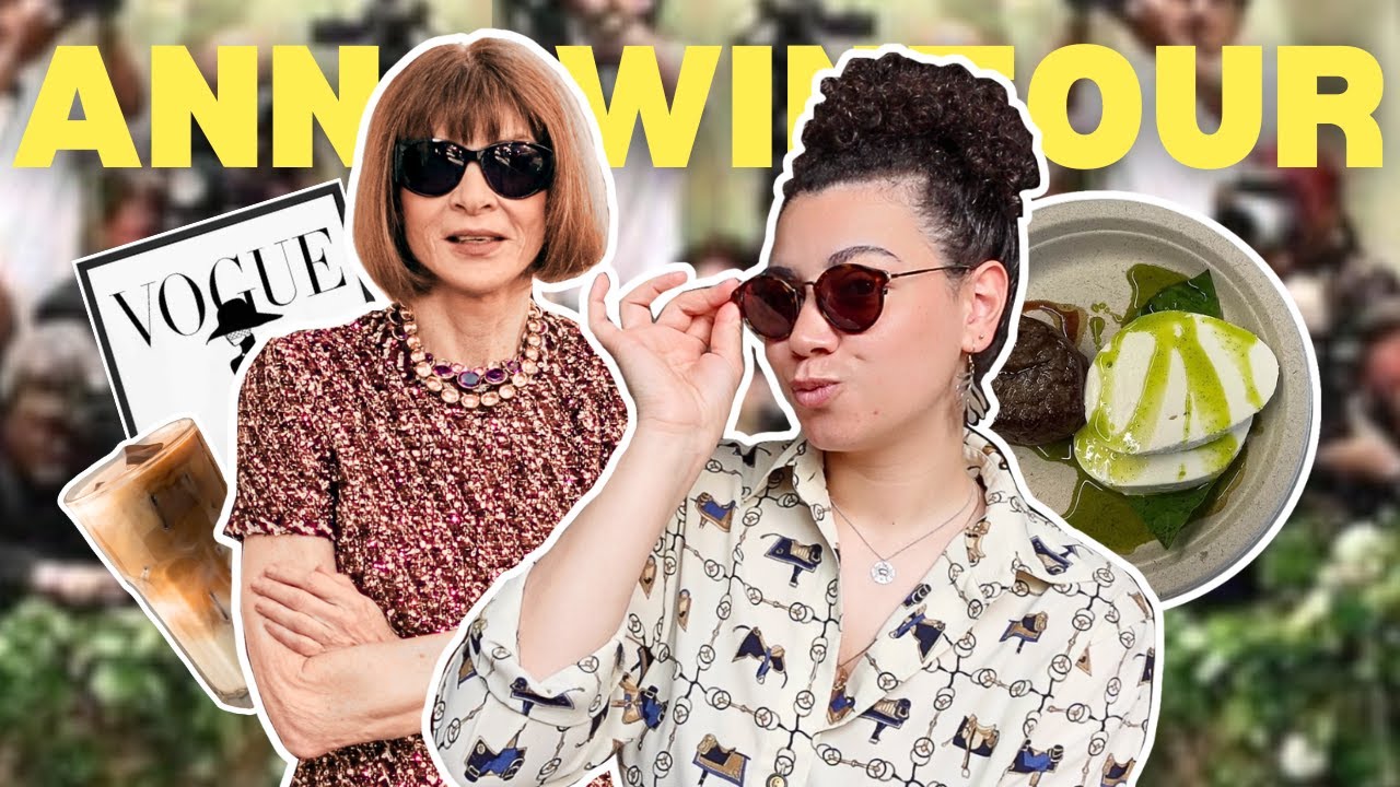 JE SUIS LA MORNING ROUTINE D'ANNA WINTOUR (et jpp !) - YouTube