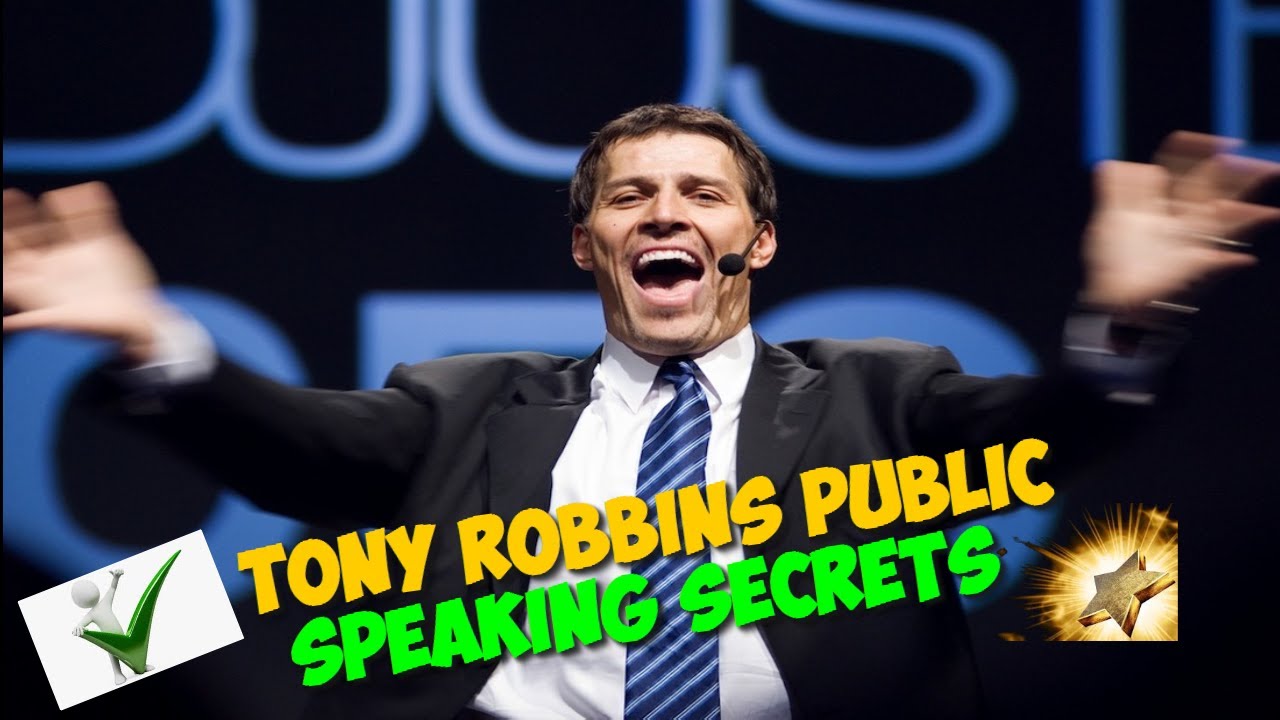 Tony Robbins Public Speaking Secrets 2017 - YouTube