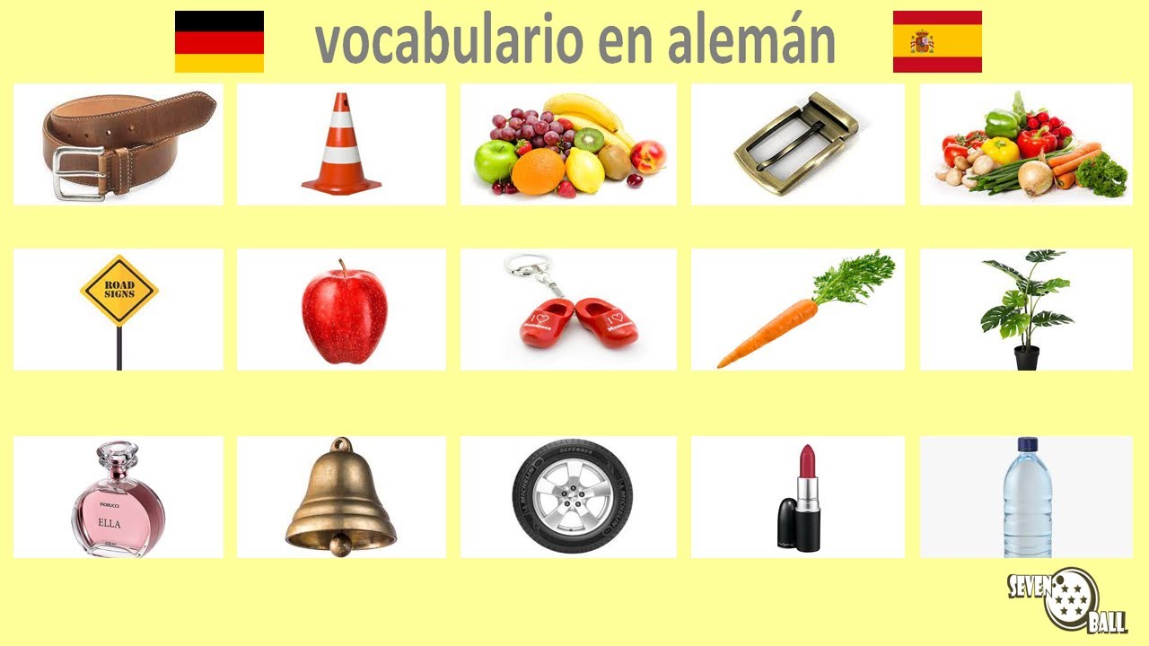 clase de alemán - vocabulario en alemán - YouTube