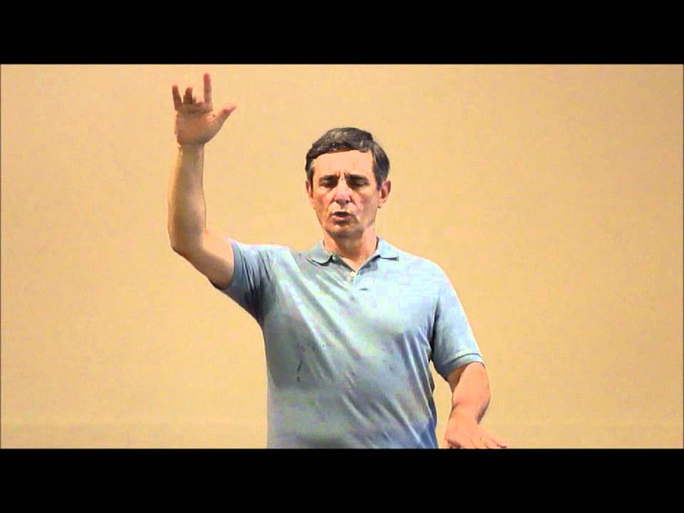 Chanting the Shema in Sign Language by Barry Geller - YouTube