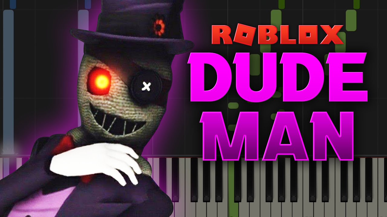DUDE MAN (Tio Song) - Piggy Roblox | Piano Tutorial - YouTube