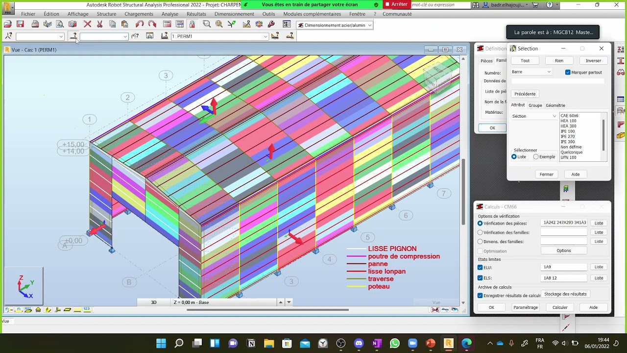 Séance 6: Panne et lisse - YouTube