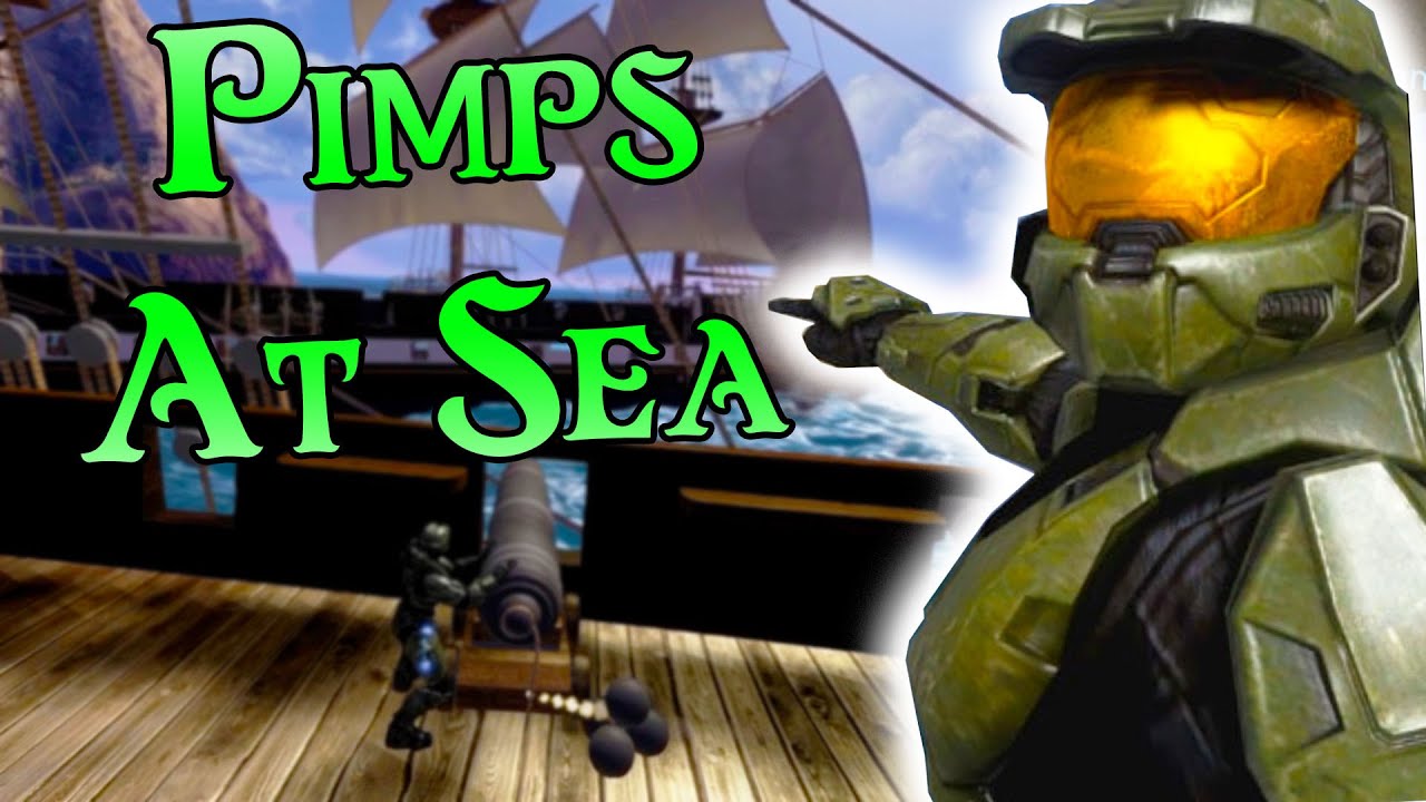 Halo 3 But It's a Pirate Game | Pimps At Sea Halo 3 Mod - YouTube