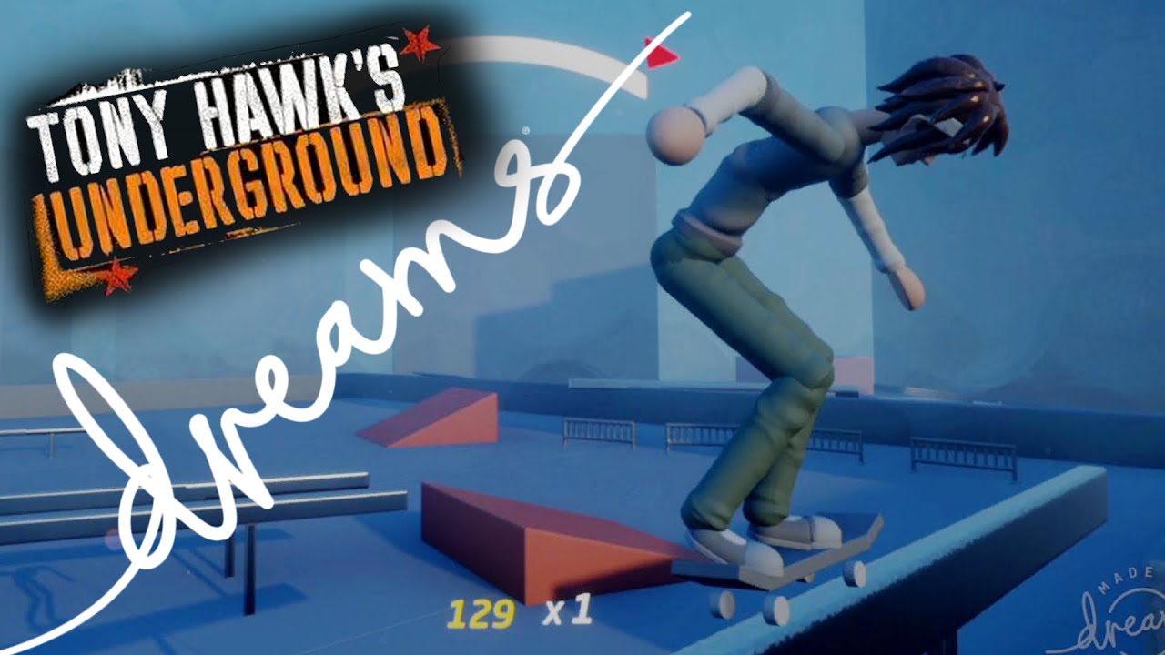 Tony Hawk Recreated in Dreams (Skate Game Prototype) - YouTube