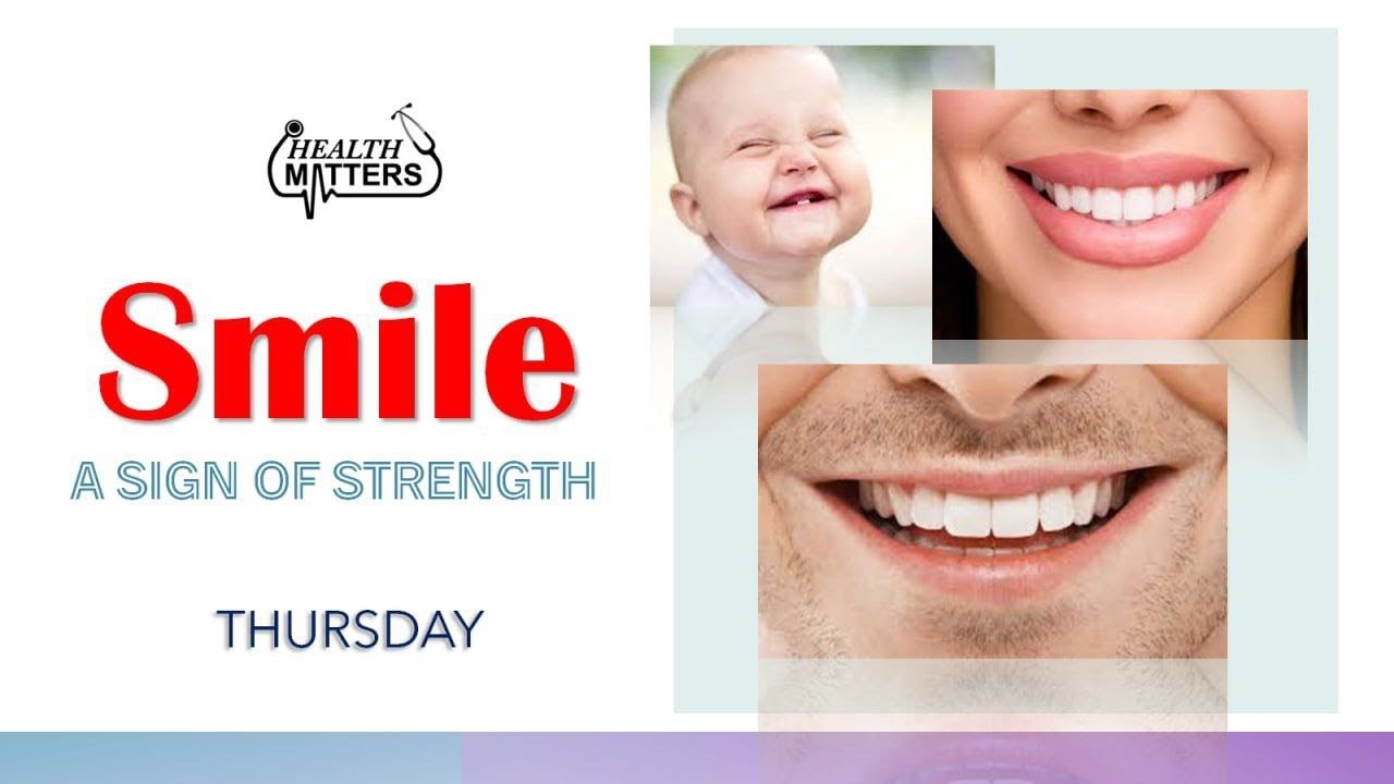 Smile: A Sign of Strength | Health Matters | July 25, 2024 - YouTube