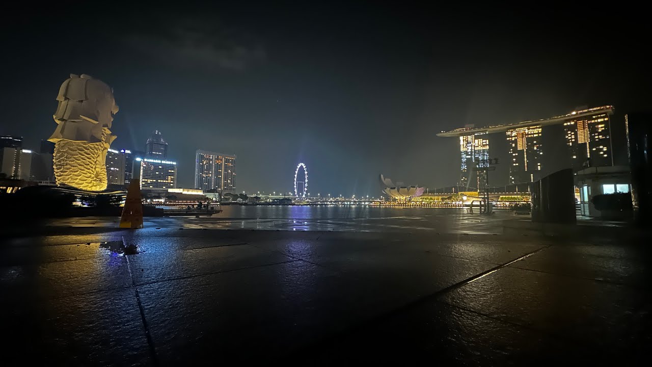 Merlion Morning: A Peaceful Start in Singapore’s Iconic Spot - YouTube