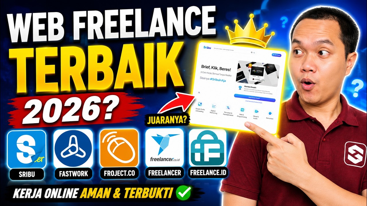 5 Website Freelancer Indonesia Penghasil Uang Terbaik 2026 - YouTube