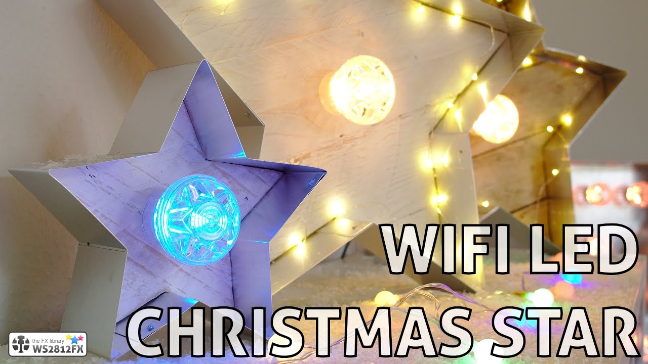 WIFI LED Christmas Star (ESP8266, WS2812, Arduino) - YouTube